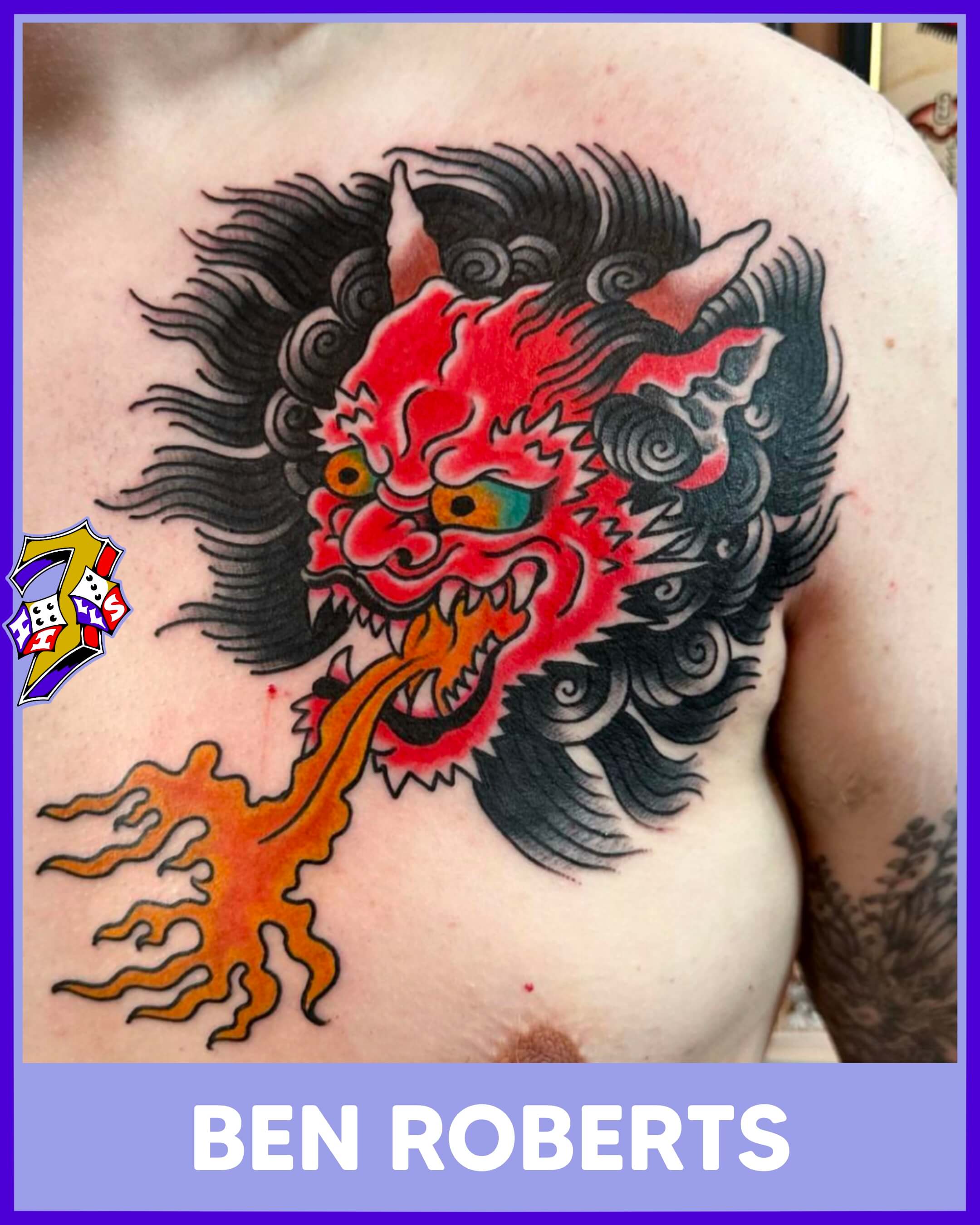 A tattoo by Ben Roberts