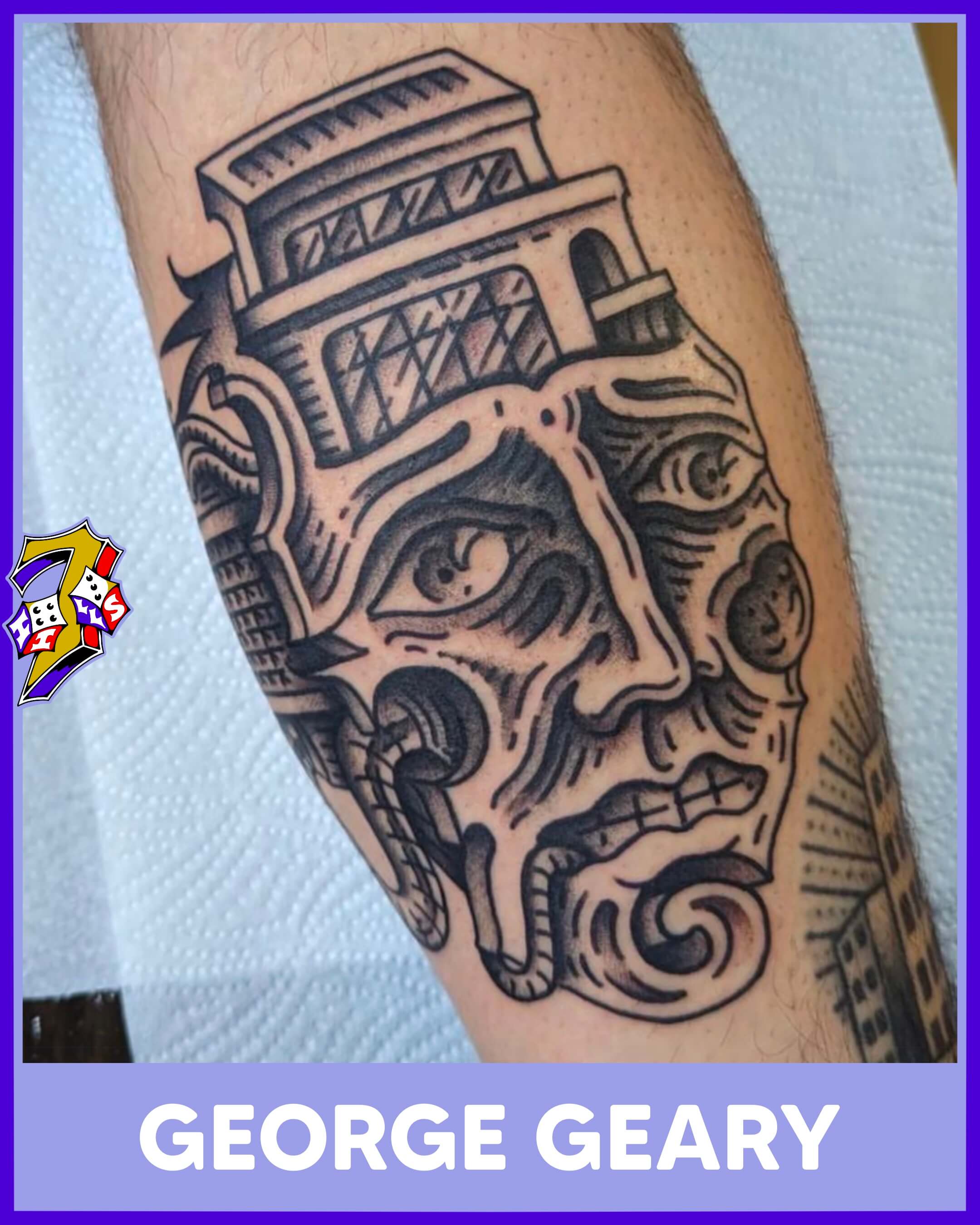 A tattoo by George Geary