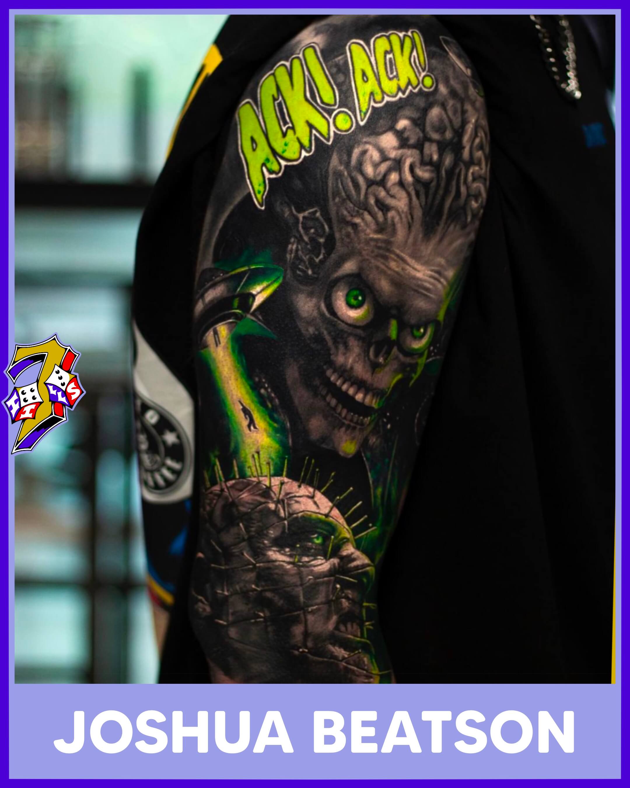 A tattoo by Joshua Beatson