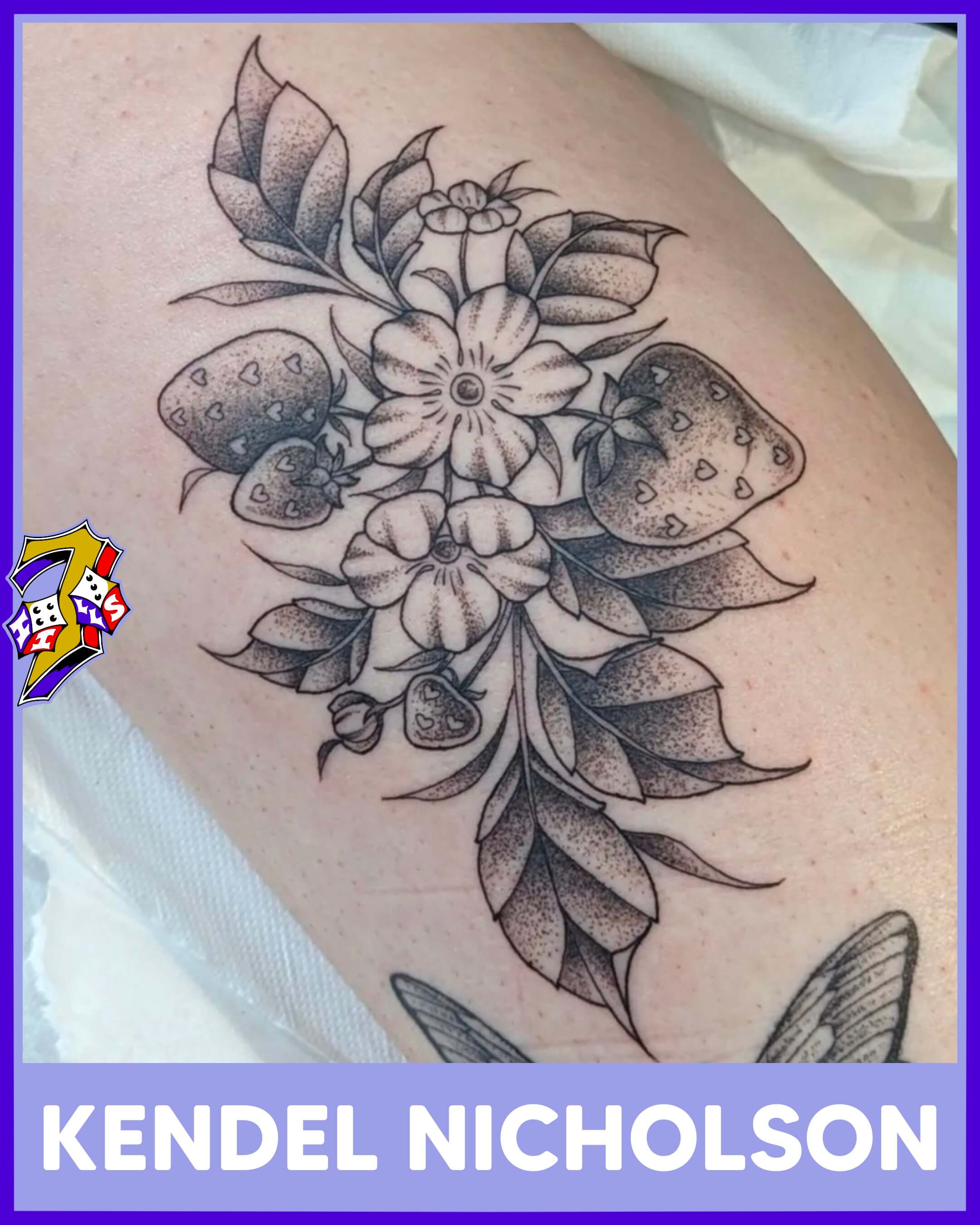 A tattoo by Kendel Nicholson