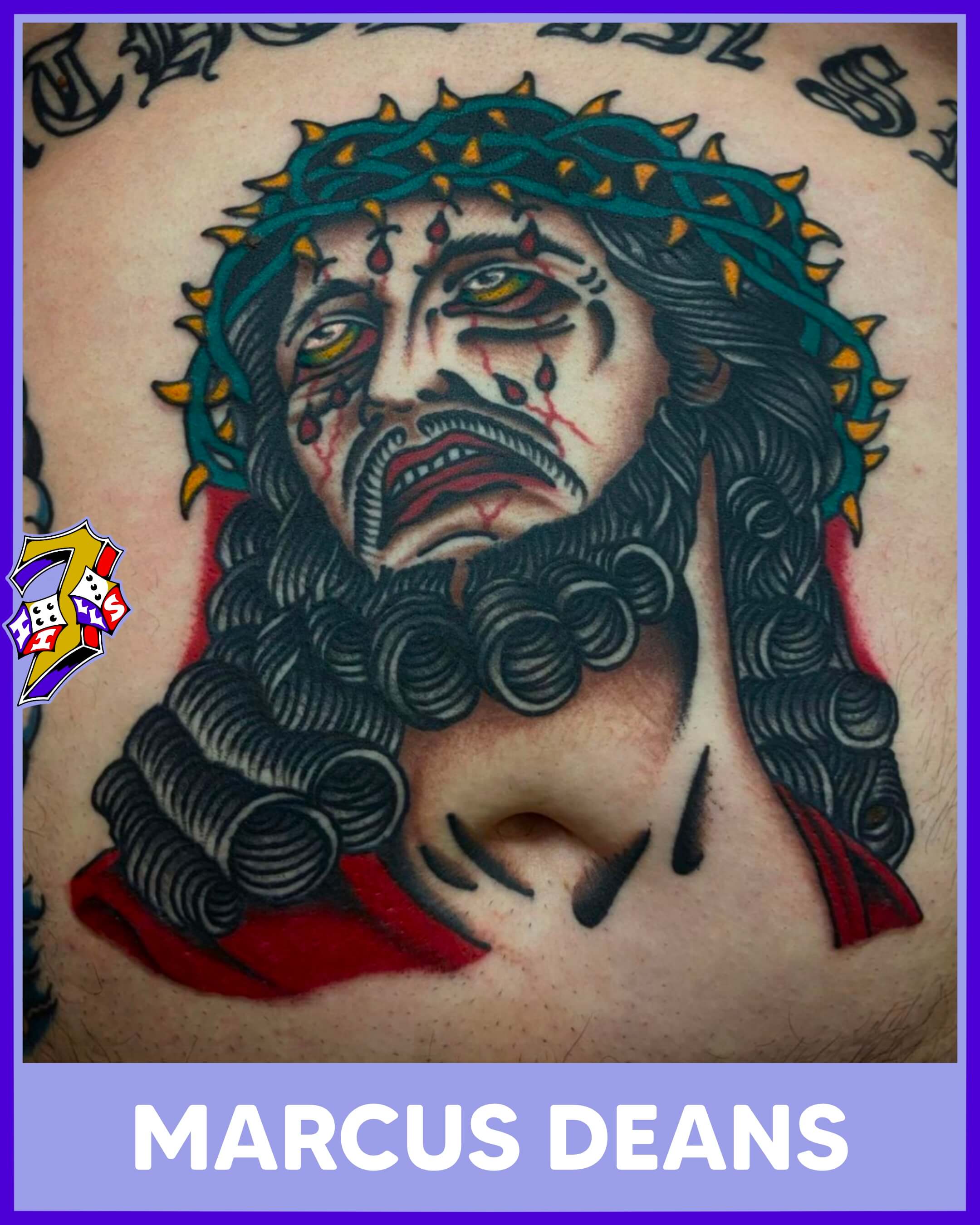 A tattoo by Marcus Dean